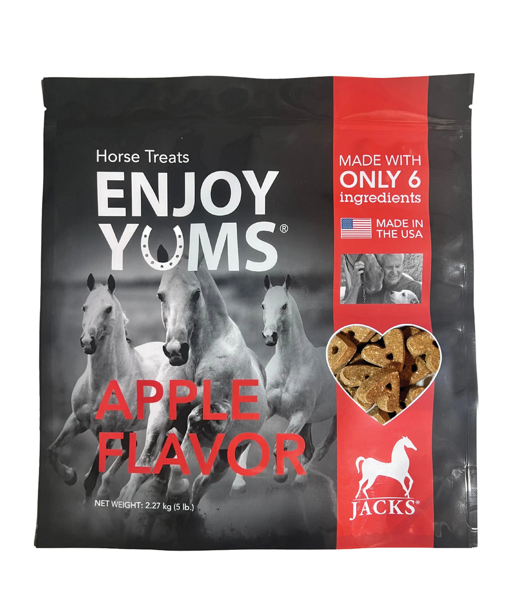 Enjoy Yums Apple Flavor Horse Treats - 5 lb. Bag